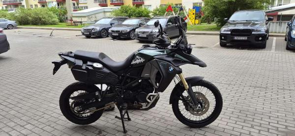 Zaļš BMW F 800GS 2013 Viļņa, ar dzinēja tilpumu 0.80 L un nobraukumu 60 tūkst. km par 6400 €, foto 5 vietnē AUTOMOTO.COM.LV