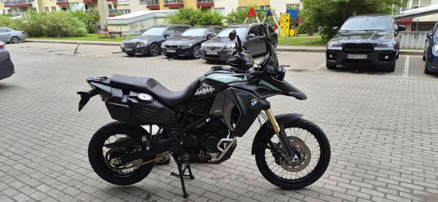 Zaļš BMW F 800GS 2013 Viļņa, ar dzinēja tilpumu 0.80 L un nobraukumu 60 tūkst. km par 6400 €, foto 6 vietnē AUTOMOTO.COM.LV