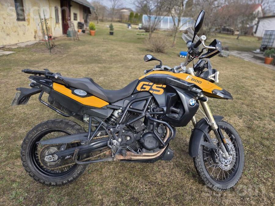 BMW F 800GS 2008 in Riga, with an engine capacity of 0.80 L and mileage of 0 thousand km for 3500 €, photo 2 on AUTOMOTO.COM.LV