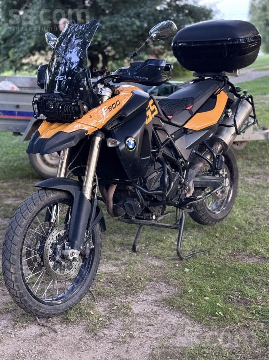 BMW F 800GS 2008 in Liepaja, with an engine capacity of 0.80 L and mileage of 0 thousand km for 6000 €, photo 1 on AUTOMOTO.COM.LV