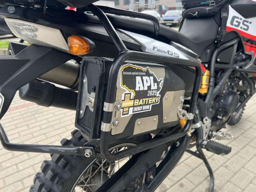 BMW F 800GS 2008 Viļņa, ar dzinēja tilpumu 0.80 L un nobraukumu 87 tūkst. km par 4750 €, foto 13 vietnē AUTOMOTO.COM.LV