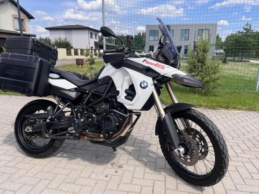 BMW F 800GS 2011 Viļņa, ar dzinēja tilpumu 0.80 L un nobraukumu 36 tūkst. km par 5800 €, foto 1 vietnē AUTOMOTO.COM.LV