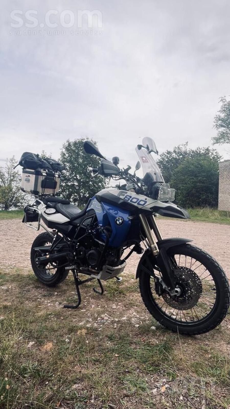 BMW F 800GS 2011 Liepāja, ar dzinēja tilpumu 0.80 L un nobraukumu 0 tūkst. km par 6600 €, foto 6 vietnē AUTOMOTO.COM.LV