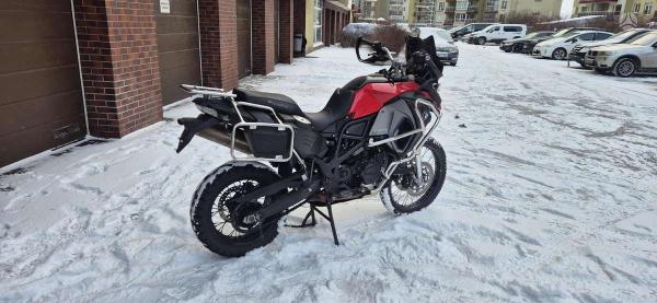 Sarkans BMW F 800GS 2014 Viļņa, ar dzinēja tilpumu 0.80 L un nobraukumu 28 tūkst. km par 4900 €, foto 3 vietnē AUTOMOTO.COM.LV