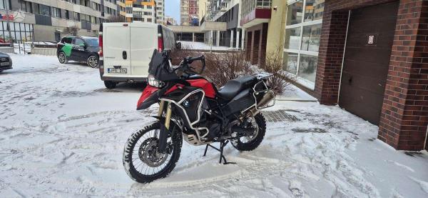 Sarkans BMW F 800GS 2014 Viļņa, ar dzinēja tilpumu 0.80 L un nobraukumu 25 tūkst. km par 4600 €, foto 6 vietnē AUTOMOTO.COM.LV