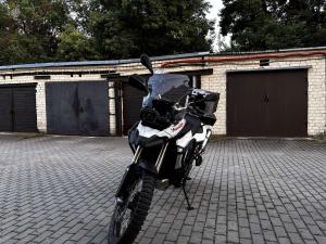 White BMW F 800GS 2010 in Vilnius, with an engine capacity of 0.80 L and mileage of 90 thousand km for 6600 €, photo 4 on AUTOMOTO.COM.LV