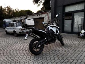 White BMW F 800GS 2010 in Vilnius, with an engine capacity of 0.80 L and mileage of 90 thousand km for 6600 €, photo 6 on AUTOMOTO.COM.LV