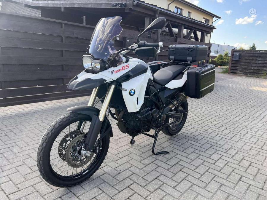Белый БМВ F 800GS 2011 в Вильнюс, объемом двигателя 0.80 л и пробегом 36 тыс. км за 5690 €, фото 3 на AUTOMOTO.COM.LV