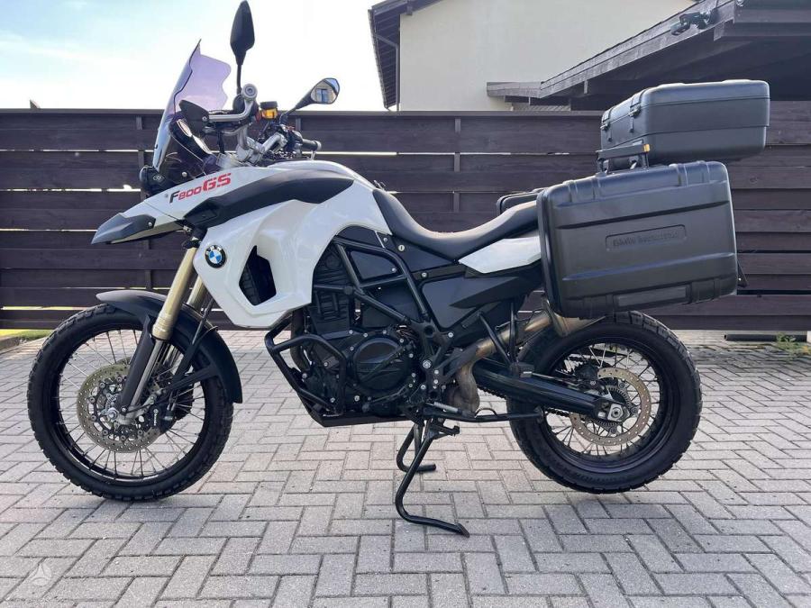 Белый БМВ F 800GS 2011 в Вильнюс, объемом двигателя 0.80 л и пробегом 36 тыс. км за 5690 €, фото 5 на AUTOMOTO.COM.LV