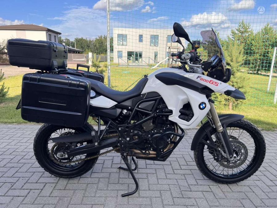 Белый БМВ F 800GS 2011 в Вильнюс, объемом двигателя 0.80 л и пробегом 36 тыс. км за 5690 €, фото 12 на AUTOMOTO.COM.LV