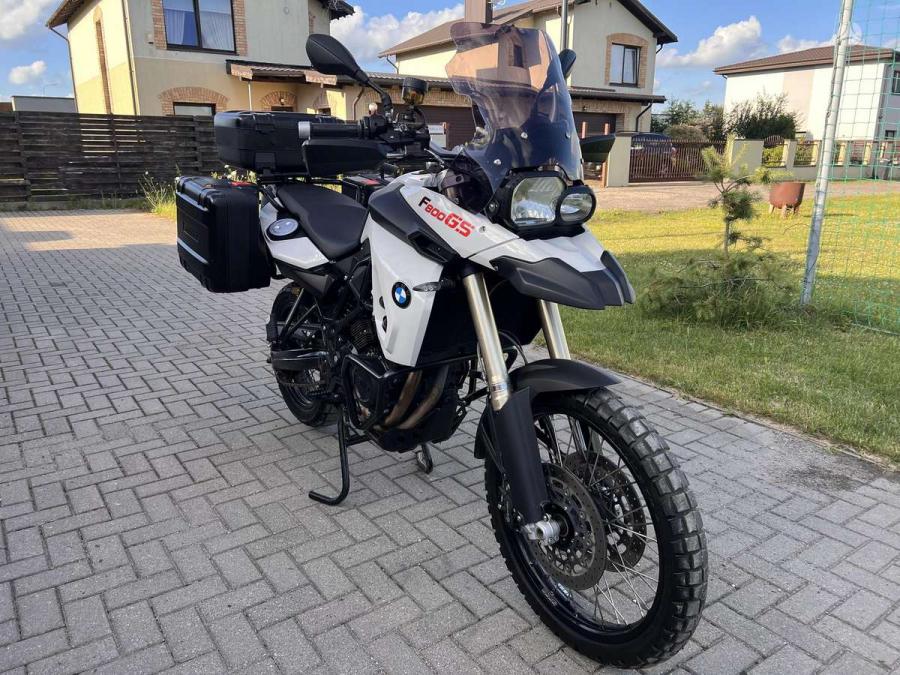 Белый БМВ F 800GS 2011 в Вильнюс, объемом двигателя 0.80 л и пробегом 36 тыс. км за 5690 €, фото 15 на AUTOMOTO.COM.LV