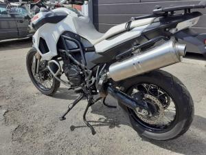 White BMW F 800GS 2011 in Panevezys, with an engine capacity of 0.80 L and mileage of 40 thousand km for 4800 €, photo 4 on AUTOMOTO.COM.LV