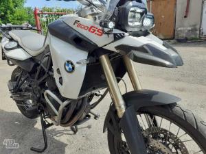 White BMW F 800GS 2011 in Panevezys, with an engine capacity of 0.80 L and mileage of 40 thousand km for 4800 €, photo 13 on AUTOMOTO.COM.LV