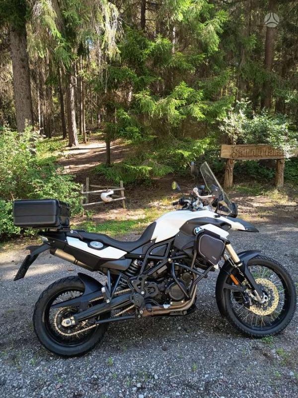 Balts BMW F 800GS 2013 Kauņa, ar dzinēja tilpumu 0.00 L un nobraukumu 58 tūkst. km par 5799 €, foto 1 vietnē AUTOMOTO.COM.LV