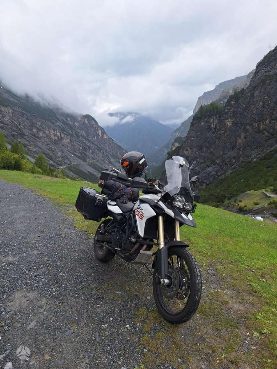 White BMW F 800GS 2014 in Kaunas, with an engine capacity of 0.80 L and mileage of 80 thousand km for 6500 €, photo 3 on AUTOMOTO.COM.LV