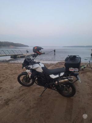 White BMW F 800GS 2014 in Kaunas, with an engine capacity of 0.80 L and mileage of 80 thousand km for 6500 €, photo 6 on AUTOMOTO.COM.LV