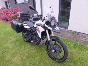White BMW F 800GS 2014 in Kaunas, with an engine capacity of 0.80 L and mileage of 80 thousand km for 6500 €, photo 7 on AUTOMOTO.COM.LV