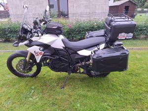 White BMW F 800GS 2014 in Kaunas, with an engine capacity of 0.80 L and mileage of 80 thousand km for 6500 €, photo 8 on AUTOMOTO.COM.LV