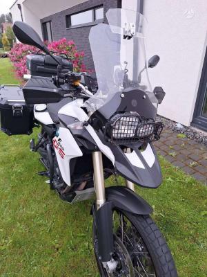 White BMW F 800GS 2014 in Kaunas, with an engine capacity of 0.80 L and mileage of 80 thousand km for 6500 €, photo 9 on AUTOMOTO.COM.LV