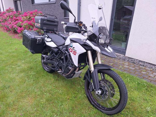 Balts BMW F 800GS 2014 Kauņa, ar dzinēja tilpumu 0.80 L un nobraukumu 80 tūkst. km par 6500 €, foto 9 vietnē AUTOMOTO.COM.LV
