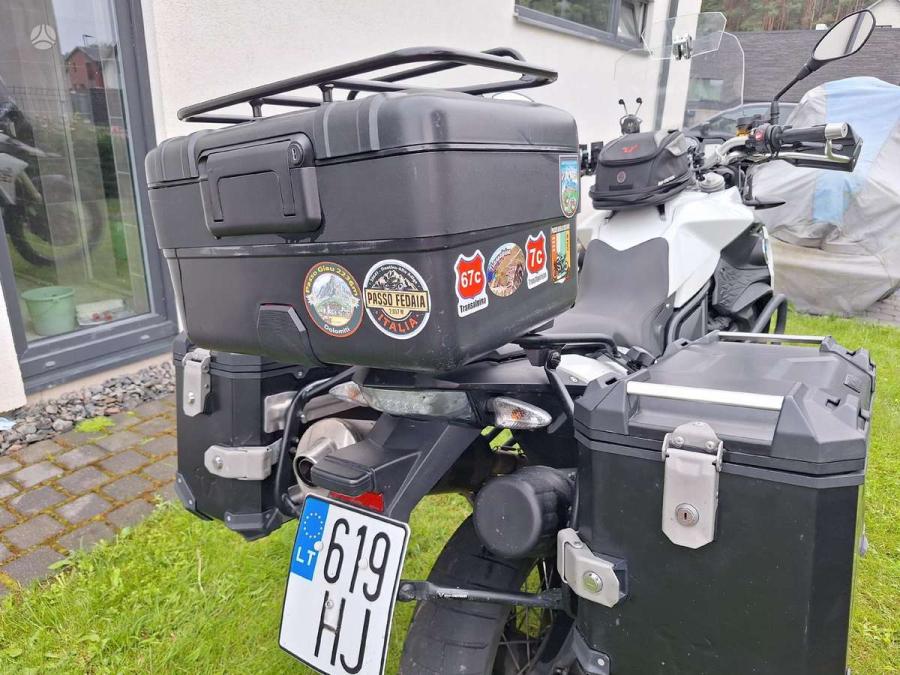 White BMW F 800GS 2014 in Kaunas, with an engine capacity of 0.80 L and mileage of 80 thousand km for 6500 €, photo 11 on AUTOMOTO.COM.LV