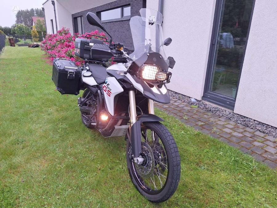 White BMW F 800GS 2014 in Kaunas, with an engine capacity of 0.80 L and mileage of 80 thousand km for 6500 €, photo 17 on AUTOMOTO.COM.LV
