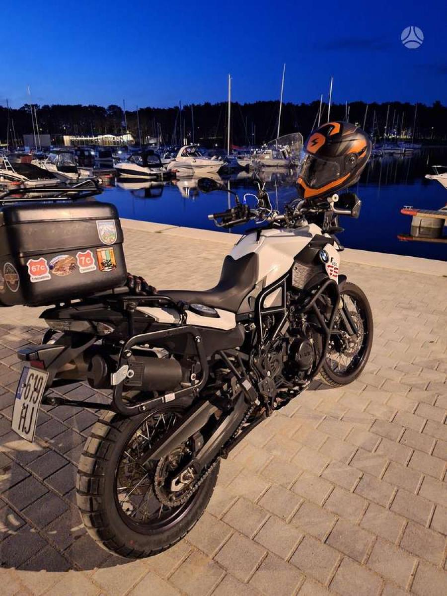 White BMW F 800GS 2014 in Kaunas, with an engine capacity of 0.80 L and mileage of 80 thousand km for 6500 €, photo 22 on AUTOMOTO.COM.LV
