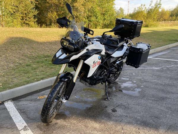 Balts BMW F 800GS 2014 Utena, ar dzinēja tilpumu 0.80 L un nobraukumu 47 tūkst. km par 6650 €, foto 1 vietnē AUTOMOTO.COM.LV