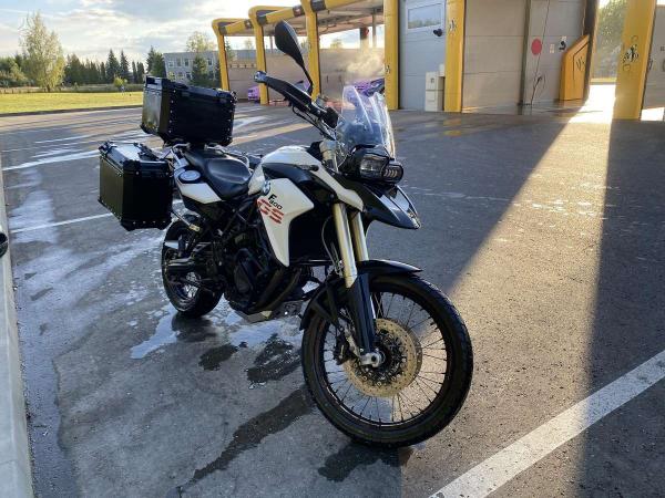 Balts BMW F 800GS 2014 Utena, ar dzinēja tilpumu 0.80 L un nobraukumu 47 tūkst. km par 6650 €, foto 2 vietnē AUTOMOTO.COM.LV