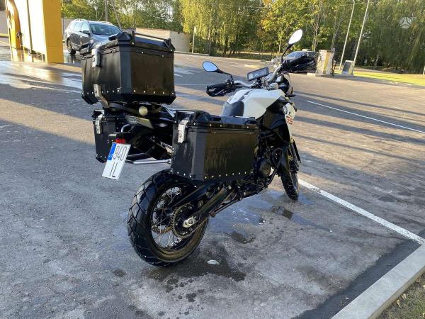 Balts BMW F 800GS 2014 Utena, ar dzinēja tilpumu 0.80 L un nobraukumu 47 tūkst. km par 6650 €, foto 3 vietnē AUTOMOTO.COM.LV
