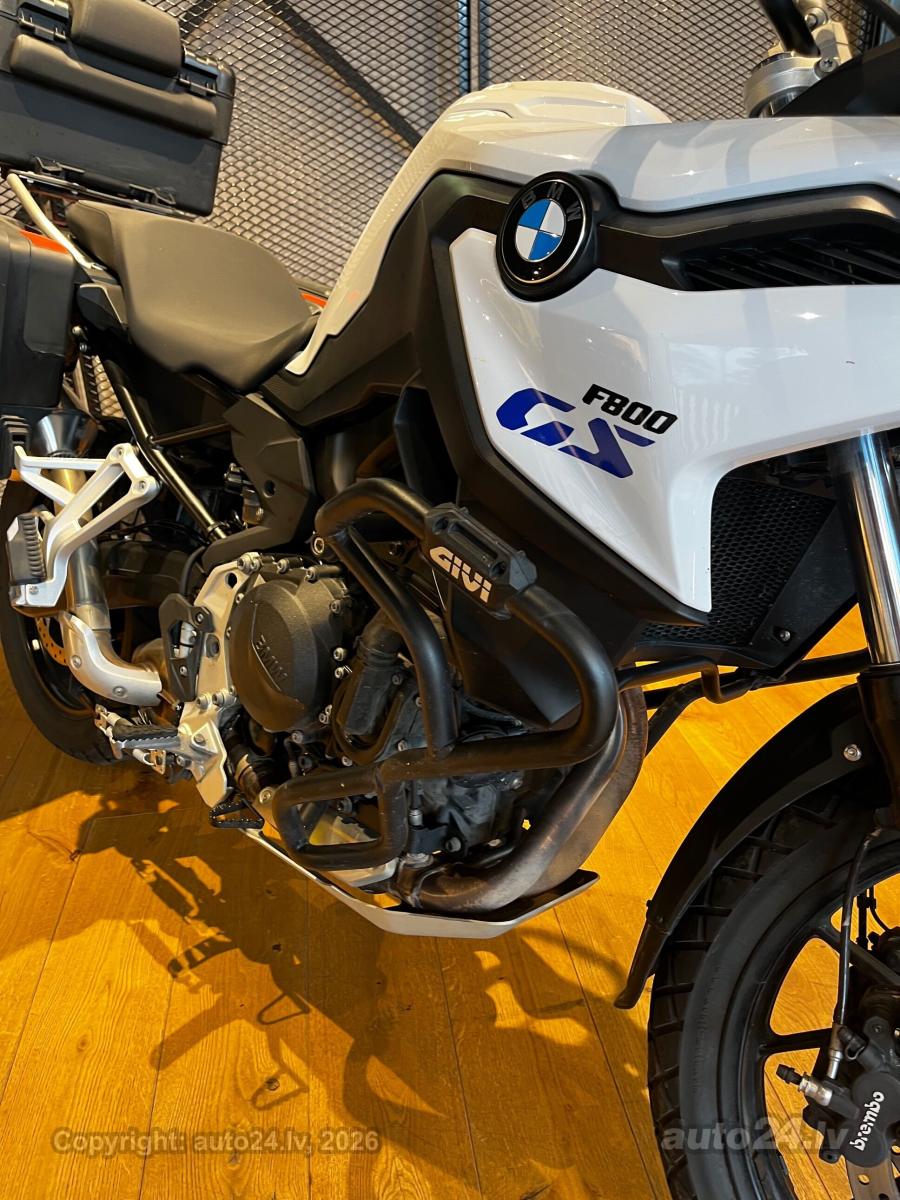 White BMW F 800GS 2024 in Tallinn, with an engine capacity of 0.90 L and mileage of 16 thousand km for 11900 €, photo 9 on AUTOMOTO.COM.LV