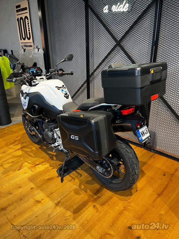 White BMW F 800GS 2024 in Tallinn, with an engine capacity of 0.90 L and mileage of 16 thousand km for 11900 €, photo 10 on AUTOMOTO.COM.LV
