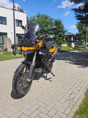 Yellow BMW F 800GS 2009 in Vilnius, with an engine capacity of 0.80 L and mileage of 77 thousand km for 5600 €, photo 5 on AUTOMOTO.COM.LV