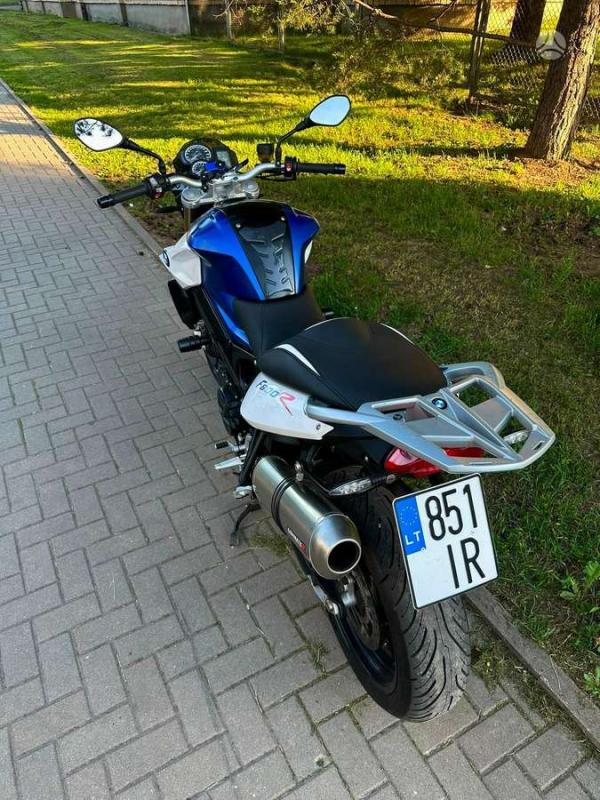 Синий БМВ F 800R 2015 в Каунас, объемом двигателя 0.80 л и пробегом 30 тыс. км за 4400 €, фото 5 на AUTOMOTO.COM.LV