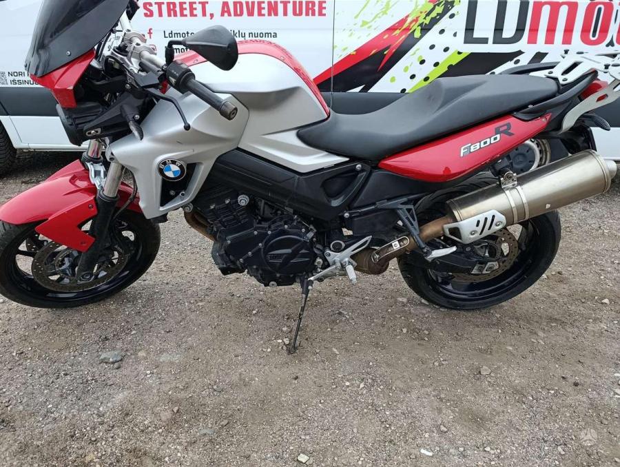 BMW F 800R 2013 in Vievis, with an engine capacity of 0.80 L and mileage of 20 thousand km for 2700 €, photo 6 on AUTOMOTO.COM.LV