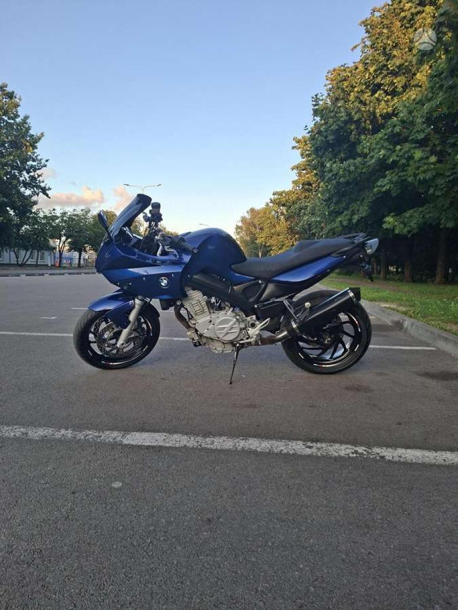 Синий БМВ F 800S 2006 в Мариямполе, объемом двигателя 0.80 л и пробегом 39 тыс. км за 2400 €, фото 3 на AUTOMOTO.COM.LV