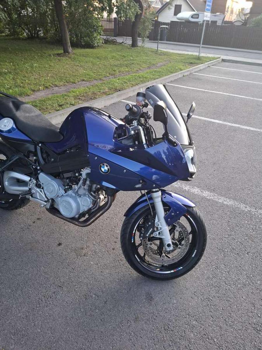 Синий БМВ F 800S 2006 в Мариямполе, объемом двигателя 0.80 л и пробегом 39 тыс. км за 2400 €, фото 15 на AUTOMOTO.COM.LV