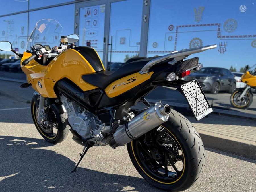 Желтый БМВ F 800S 2006 в Вильнюс, объемом двигателя 0.80 л и пробегом 56 тыс. км за 2299 €, фото 7 на AUTOMOTO.COM.LV