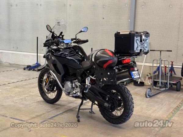 Black BMW F 850GS Adventure 2022 in Keila, with an engine capacity of 0.85 L and mileage of 23 thousand km for 13900 €, photo 1 on AUTOMOTO.COM.LV