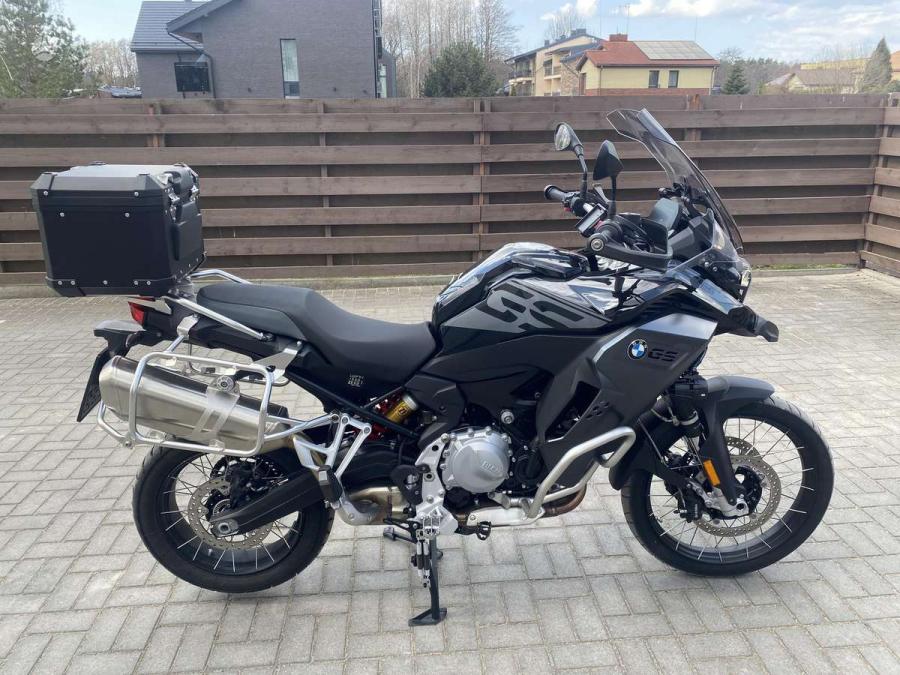 Черный БМВ F 850GS Adventure 2022 в Шяуляй, объемом двигателя 0.85 л и пробегом 16 тыс. км за 12300 €, фото 1 на AUTOMOTO.COM.LV