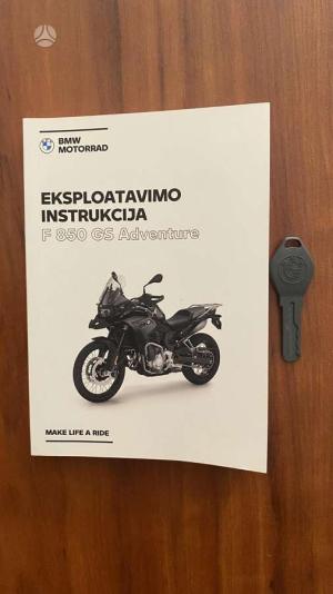 Черный БМВ F 850GS Adventure 2022 в Шяуляй, объемом двигателя 0.85 л и пробегом 16 тыс. км за 12300 €, фото 10 на AUTOMOTO.COM.LV