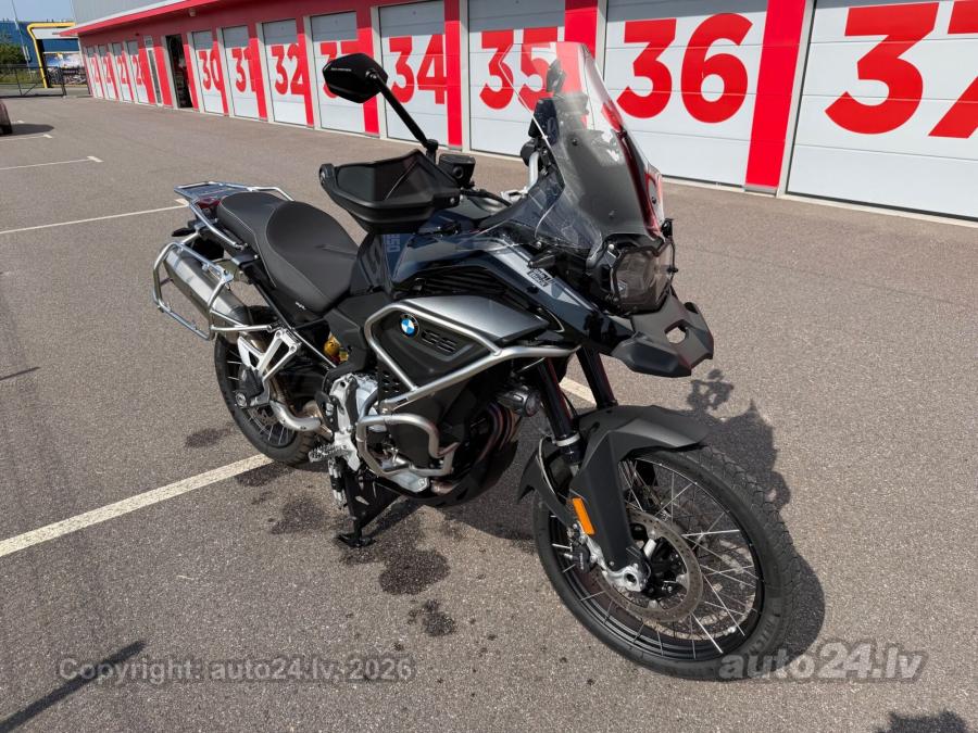 Black BMW F 850GS Adventure 2023 in Tallinn, with an engine capacity of 0.85 L and mileage of 1 thousand km for 13750 €, photo 3 on AUTOMOTO.COM.LV