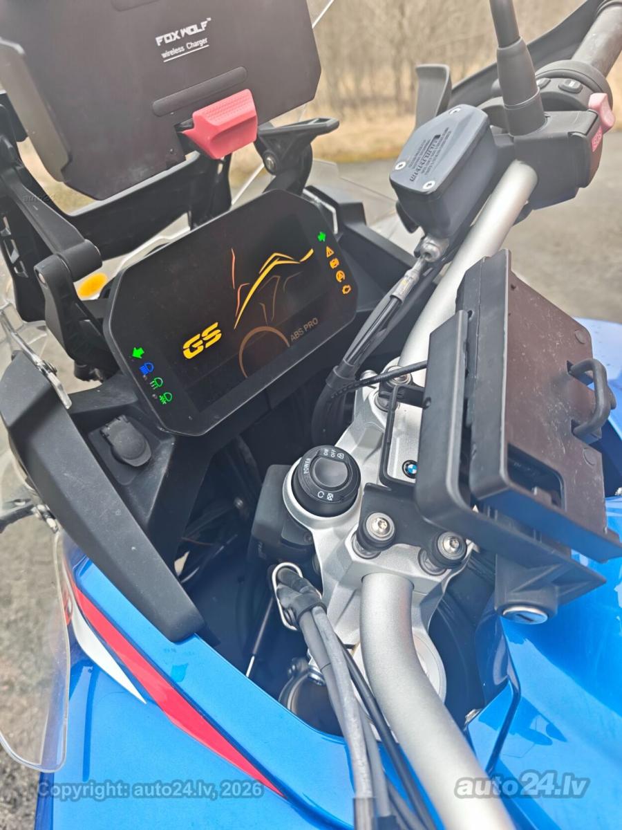 Синий БМВ F 850GS Adventure 2019 в Таллин, объемом двигателя 0.85 л и пробегом 13 тыс. км за 12900 €, фото 7 на AUTOMOTO.COM.LV