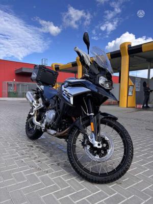 Zils BMW F 850GS Adventure 2022 Kauņa, ar dzinēja tilpumu 0.85 L un nobraukumu 13 tūkst. km par 11850 €, foto  vietnē AUTOMOTO.COM.LV