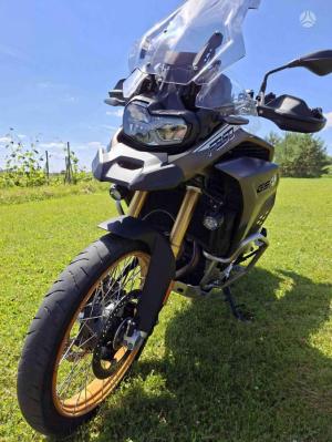 Green BMW F 850GS Adventure 2023 in Kupiskis, with an engine capacity of 0.85 L and mileage of 35 thousand km for 12000 €, photo 3 on AUTOMOTO.COM.LV