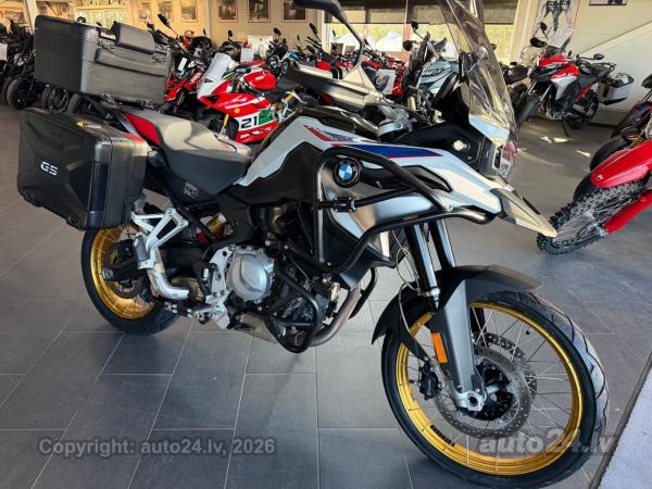 White BMW F 850GS Adventure 2018 in Tallinn, with an engine capacity of 0.85 L and mileage of 40 thousand km for 8490 €, photo 1 on AUTOMOTO.COM.LV