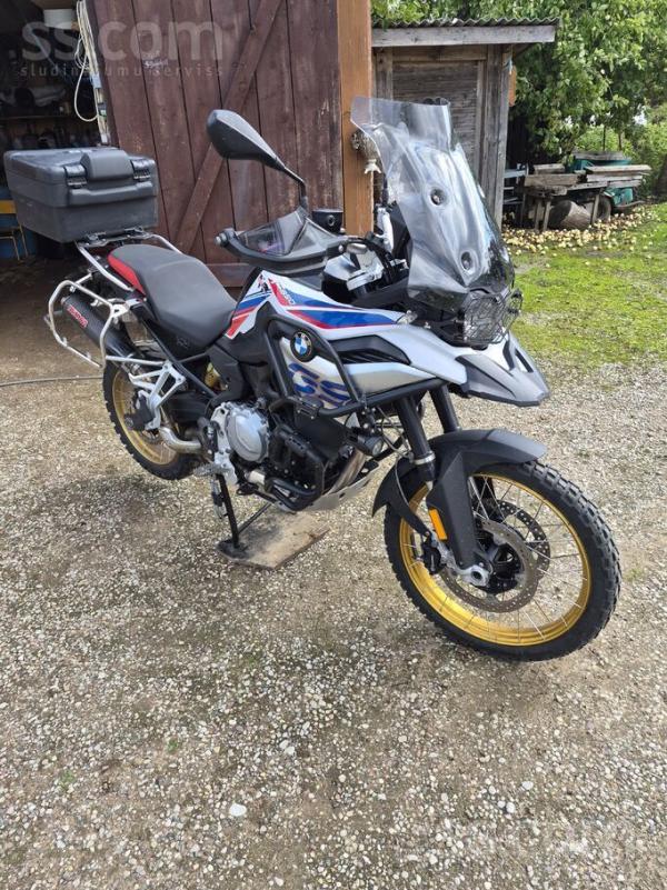 BMW F 850GS 2019 Kuldīga, ar dzinēja tilpumu 0.85 L un nobraukumu 0 tūkst. km par 8400 €, foto 1 vietnē AUTOMOTO.COM.LV