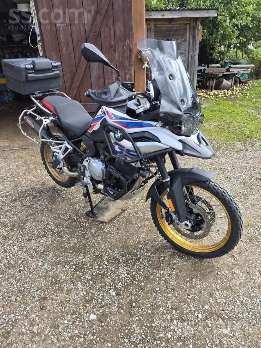 BMW F 850GS 2019 Kuldīga, ar dzinēja tilpumu 0.85 L un nobraukumu 0 tūkst. km par 8400 €, foto 1 vietnē AUTOMOTO.COM.LV