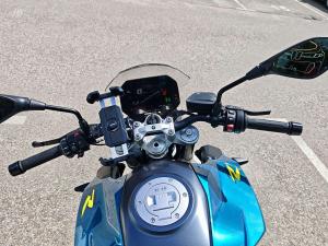 Blue BMW F 900R 2026 in Kaunas, with an engine capacity of 0.90 L and mileage of 1 thousand km for 8200 €, photo 7 on AUTOMOTO.COM.LV