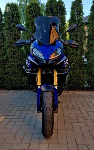 Blue BMW F 900XR 2024 in Alytus, with an engine capacity of 0.90 L and mileage of 6 thousand km for 9400 €, photo 5 on AUTOMOTO.COM.LV